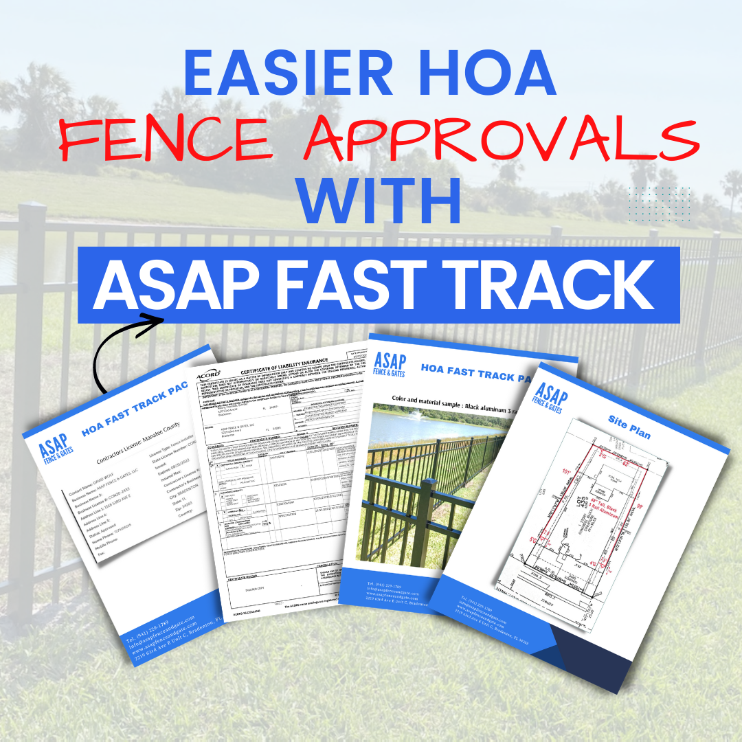 HOA Fast Track Packets By ASAP Fence - ASAP Fence and Gates